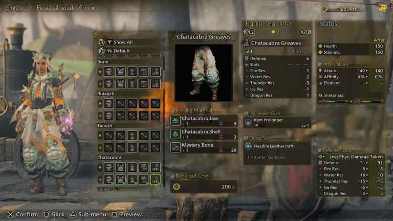 All Hunter Armor Sets and recipes in Monster Hunter Wilds