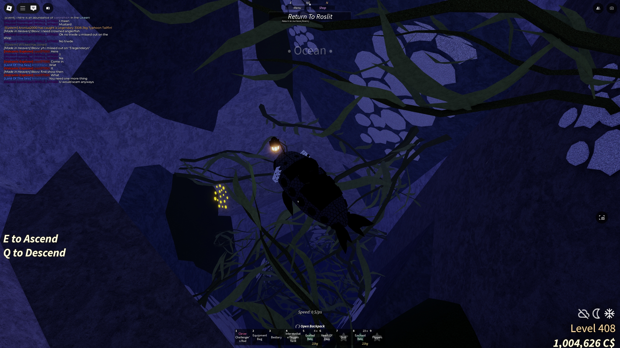 How to Unlock Mariana's Veil in Fisch – Destructoid