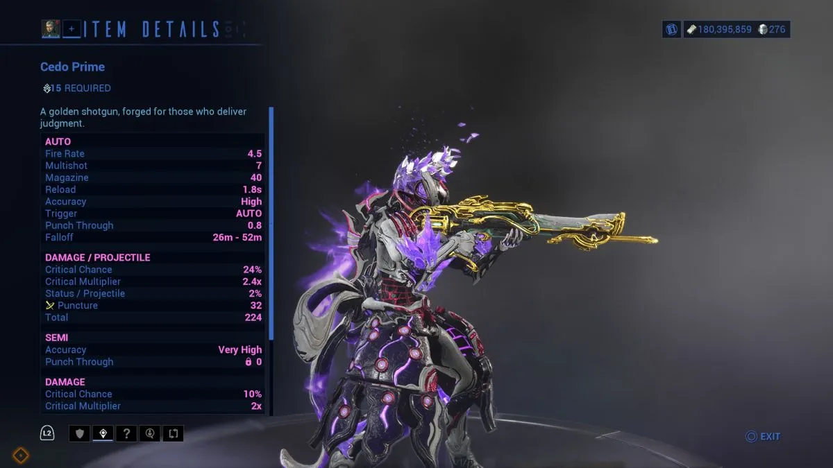 Best Cedo Prime build in Warframe – Destructoid