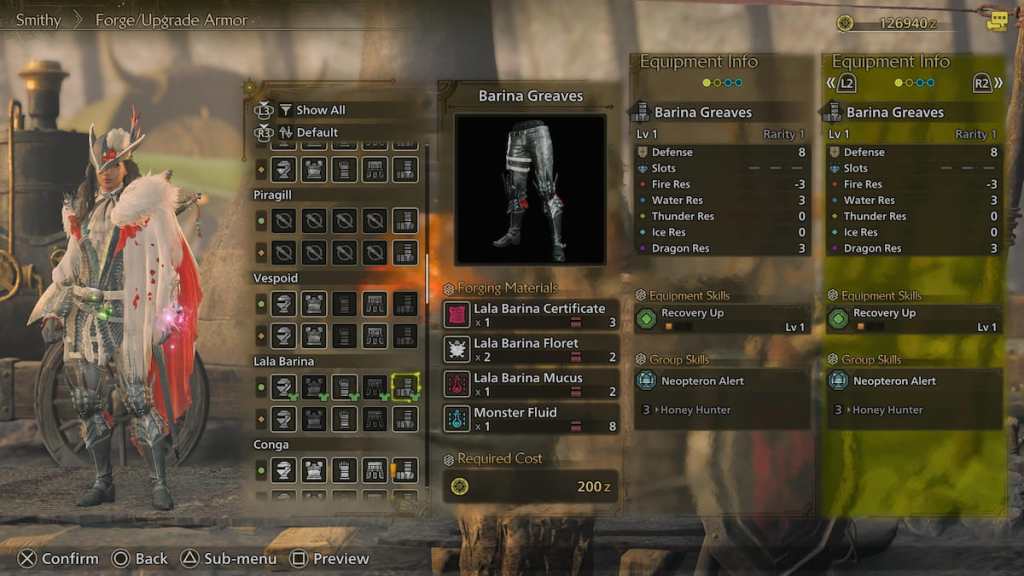 Best starting armor to use in Monster Hunter Wilds