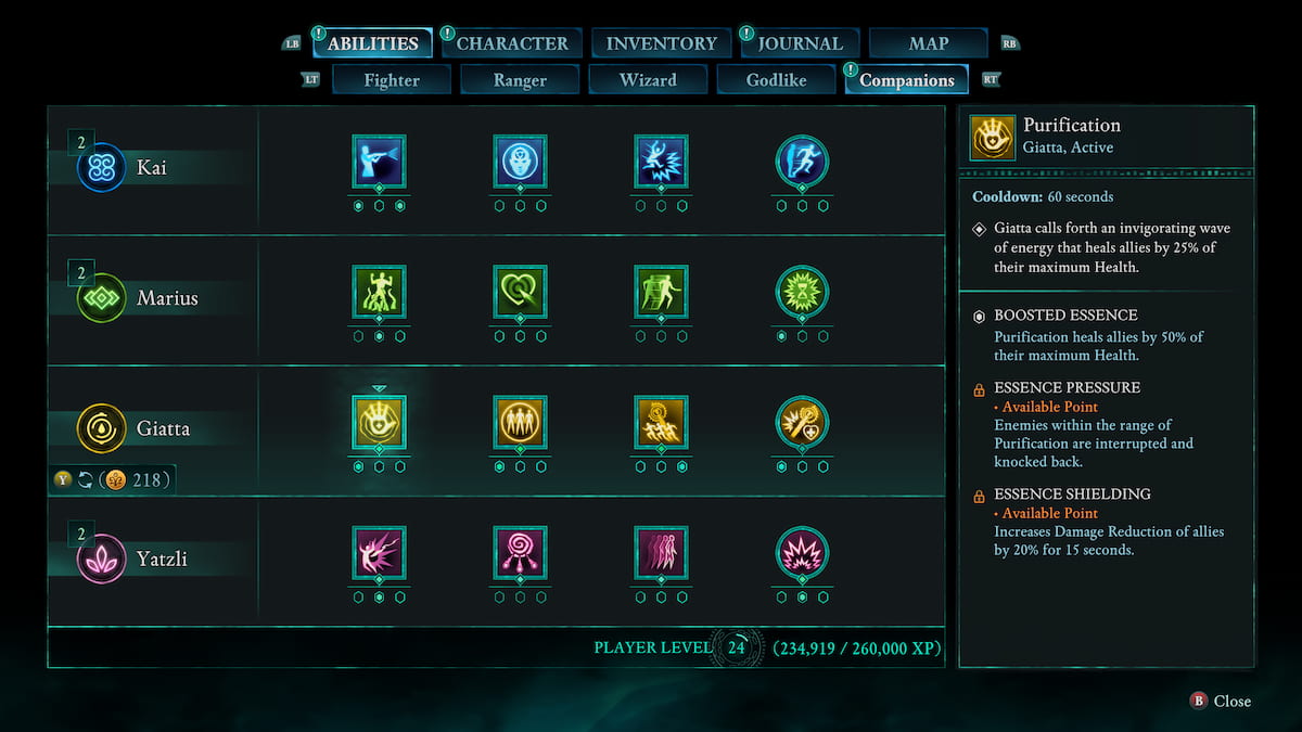 Avowed: Giatta Companion and Build Guide