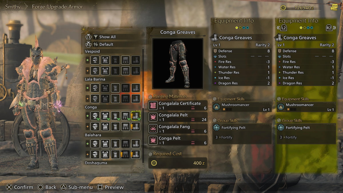 Best starting armor to use in Monster Hunter Wilds