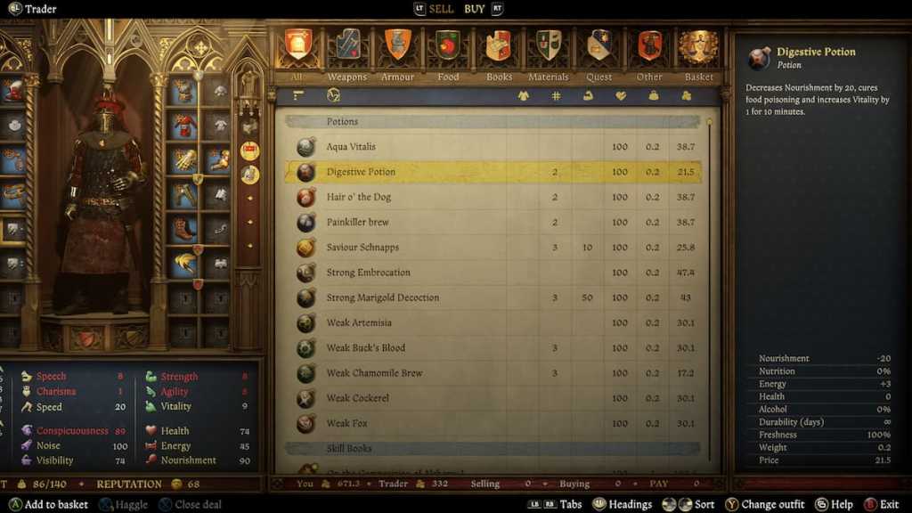 Kingdom Come Deliverance 2: 10 Best potions to prioritize