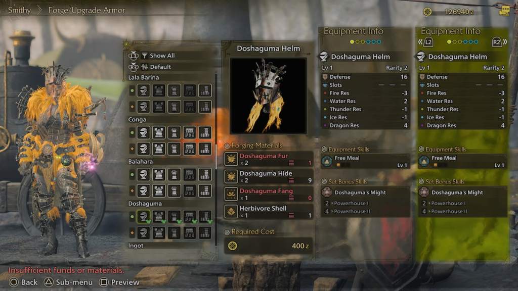 Best starting armor to use in Monster Hunter Wilds