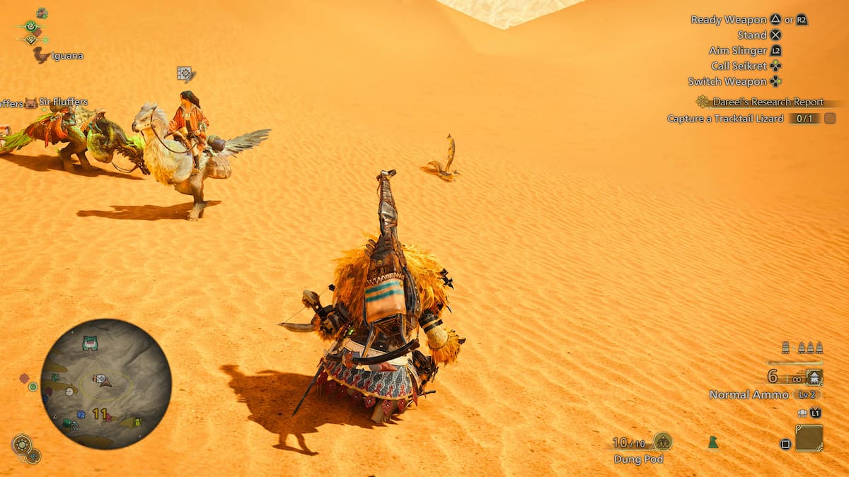 How to capture Tracktail Lizards in Monster Hunter Wilds (Dareel's ...