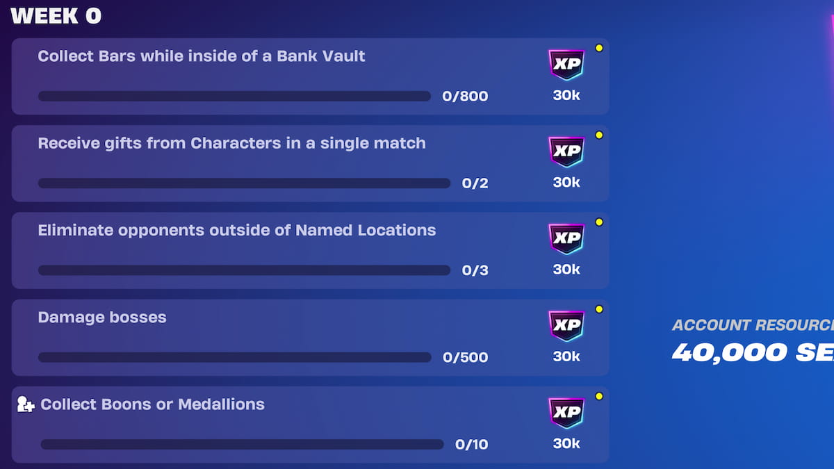 All Fortnite Chapter 6, Season 2 weekly quests and how to complete them ...