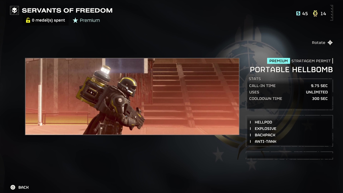 Helldivers 2: Everything in the Servants of Freedom Warbond and their ...