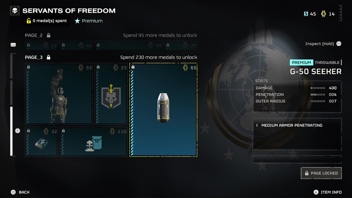 Helldivers 2: Everything in the Servants of Freedom Warbond and their ...