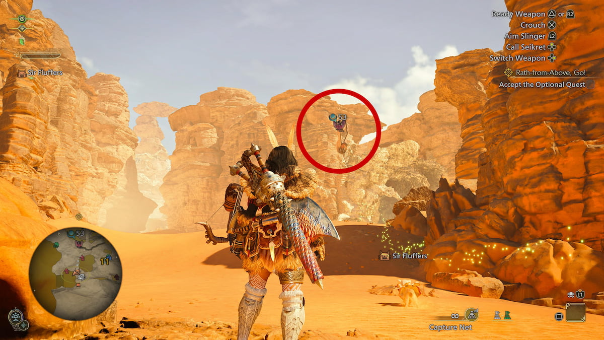 How to catch a Sandstar in Monster Hunter Wilds (I Caught a Shooting ...