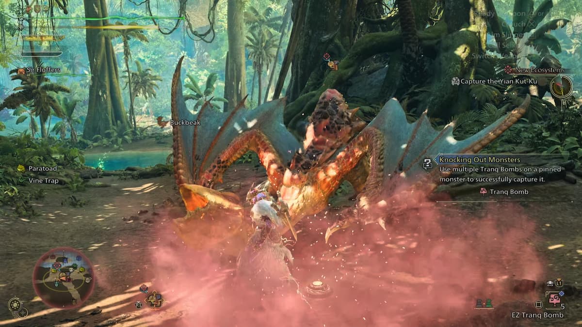 How to capture Yian Kut-Ku in Monster Hunter Wilds (New Ecosystems quest)