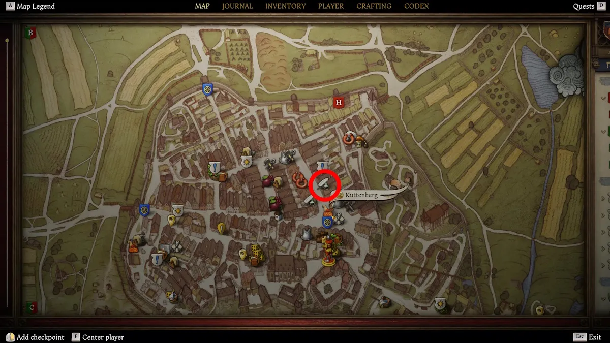 How to find the Map of Kuttenberg underground tunnels in Kingdom Come 2 ...