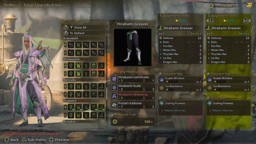 All Hunter Armor Sets and recipes in Monster Hunter Wilds