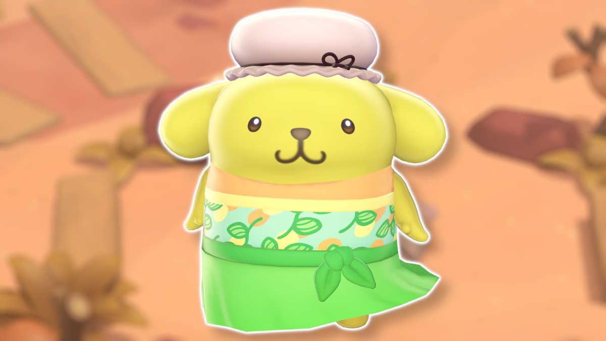 How to get Pompompurin's parents to visit in Hello Kitty Island ...