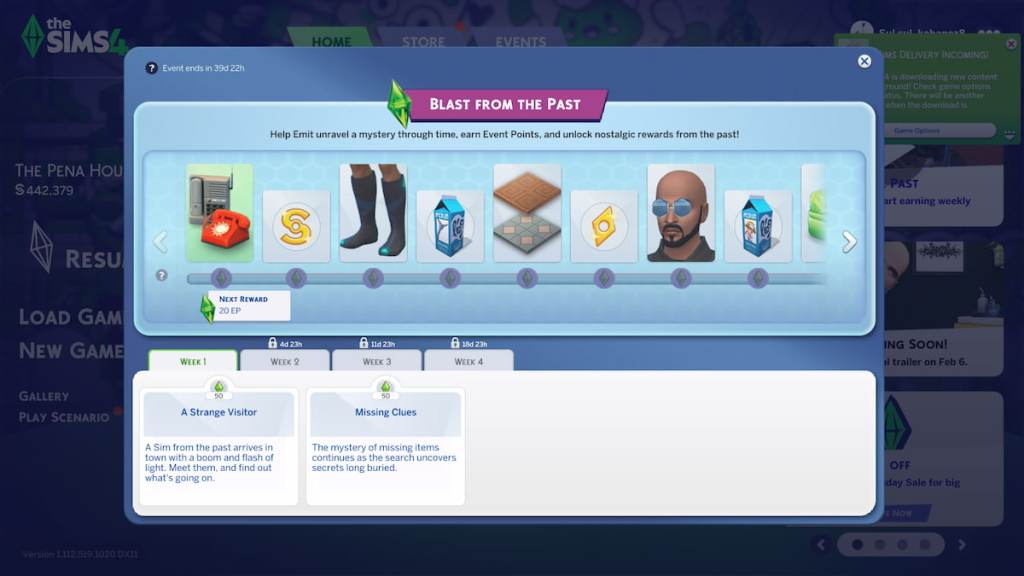 All rewards in The Sims 4 Blast from the Past Event and how to get them