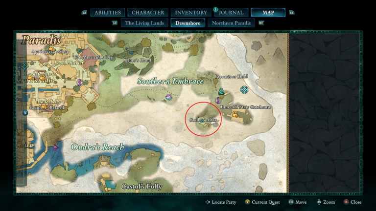 Where to find the Starmetal Smithy in Avowed