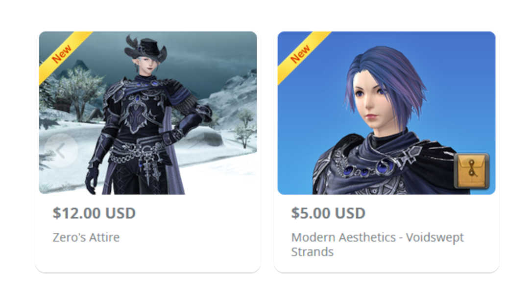 FFXIV: Zero's Attire is now available on the Online Store, but her hair ...
