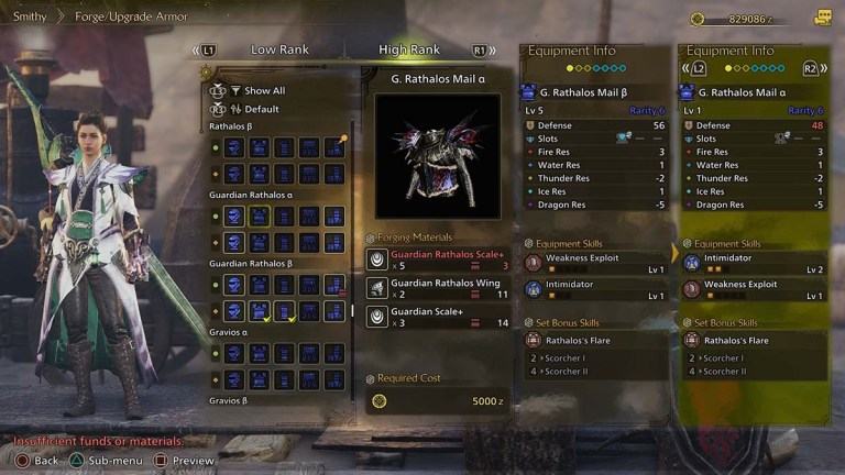 Should you choose alpha or beta High Rank armor in Monster Hunter Wilds ...