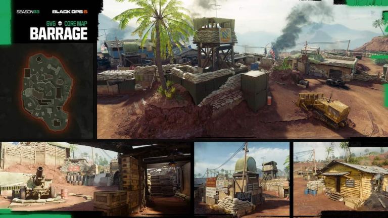 All new multiplayer maps in BO6 season 3 - Firing Range returns, plus ...