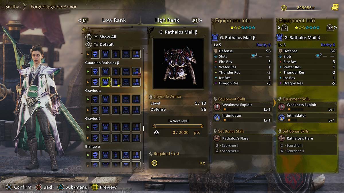 Should you choose alpha or beta High Rank armor in Monster Hunter Wilds ...