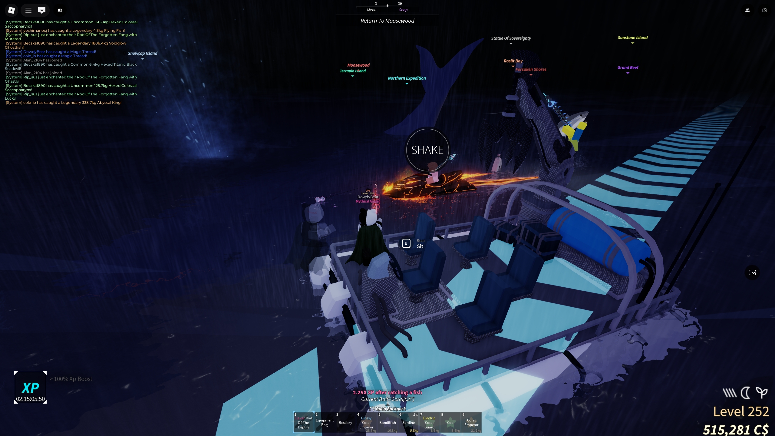 Everything New in the Fisch Moby Update – Destructoid