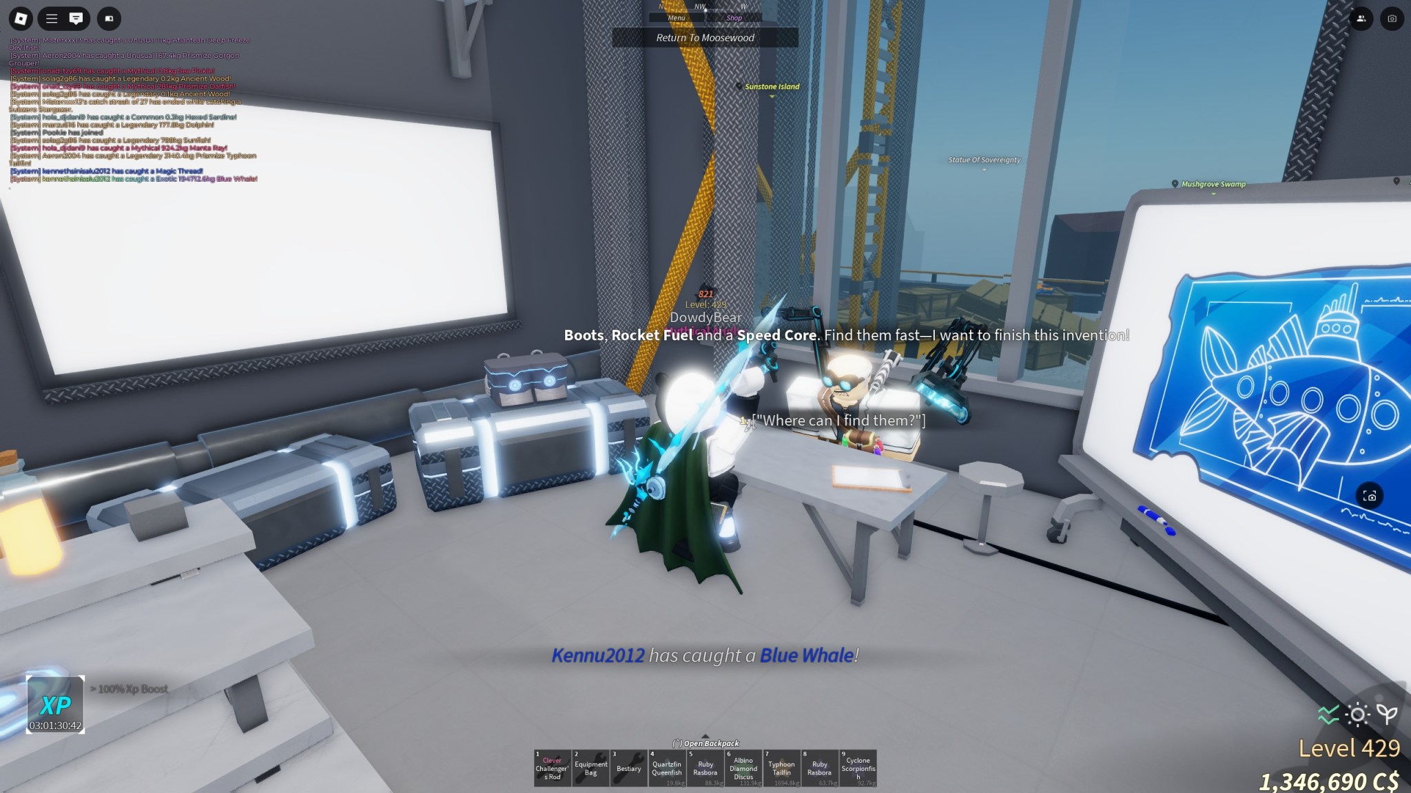 Everything New in Fisch 2X XP Update – Destructoid