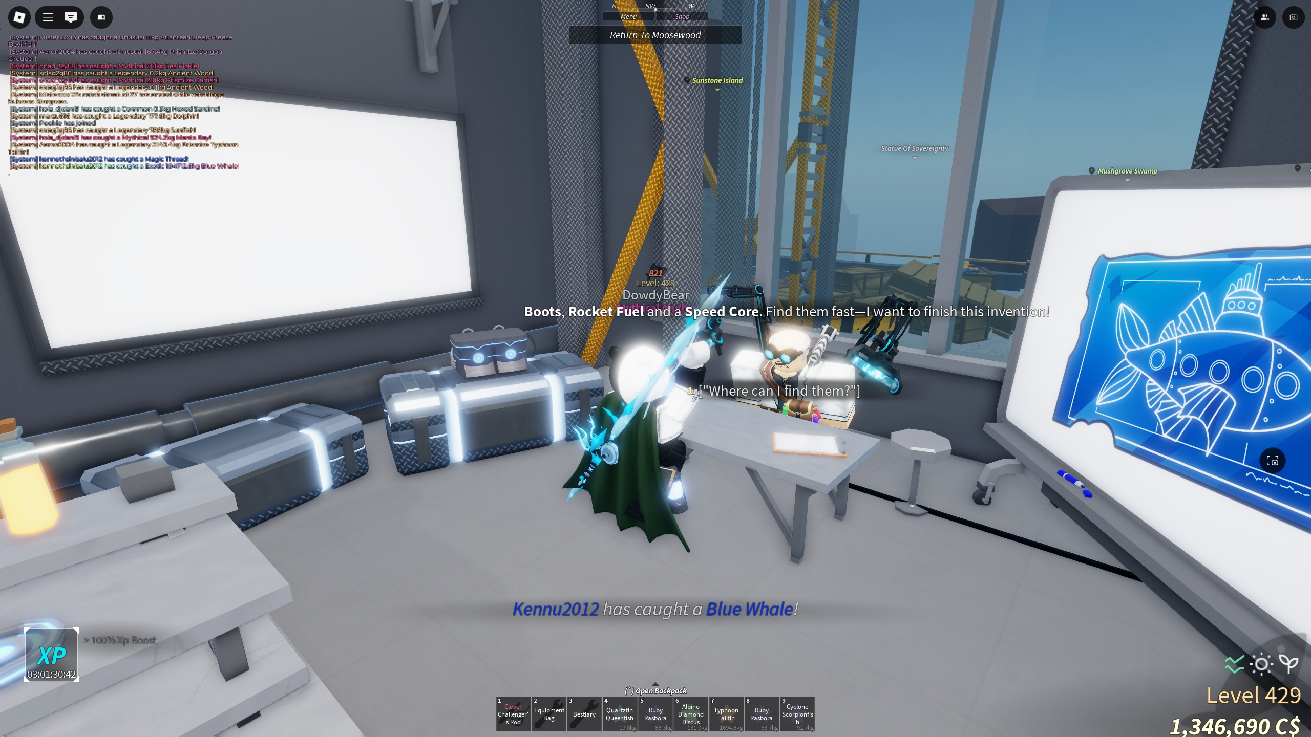 Everything New in Fisch 2X XP Update – Destructoid