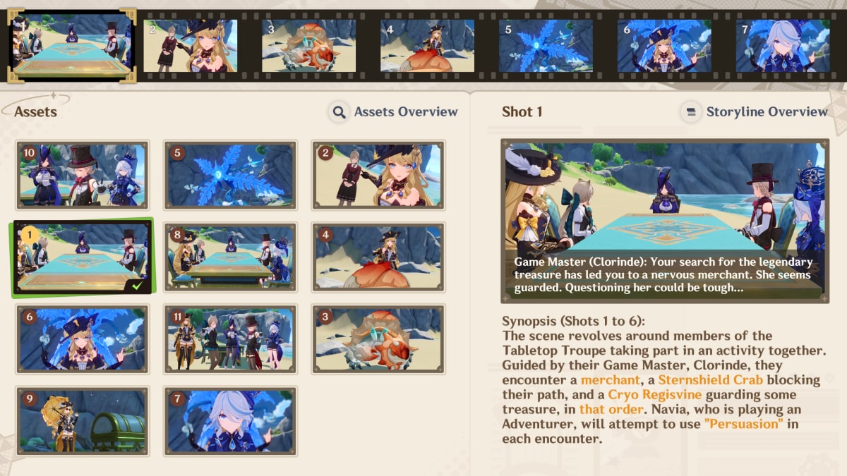 Genshin Impact Reel Ad-Venture event solutions – Destructoid