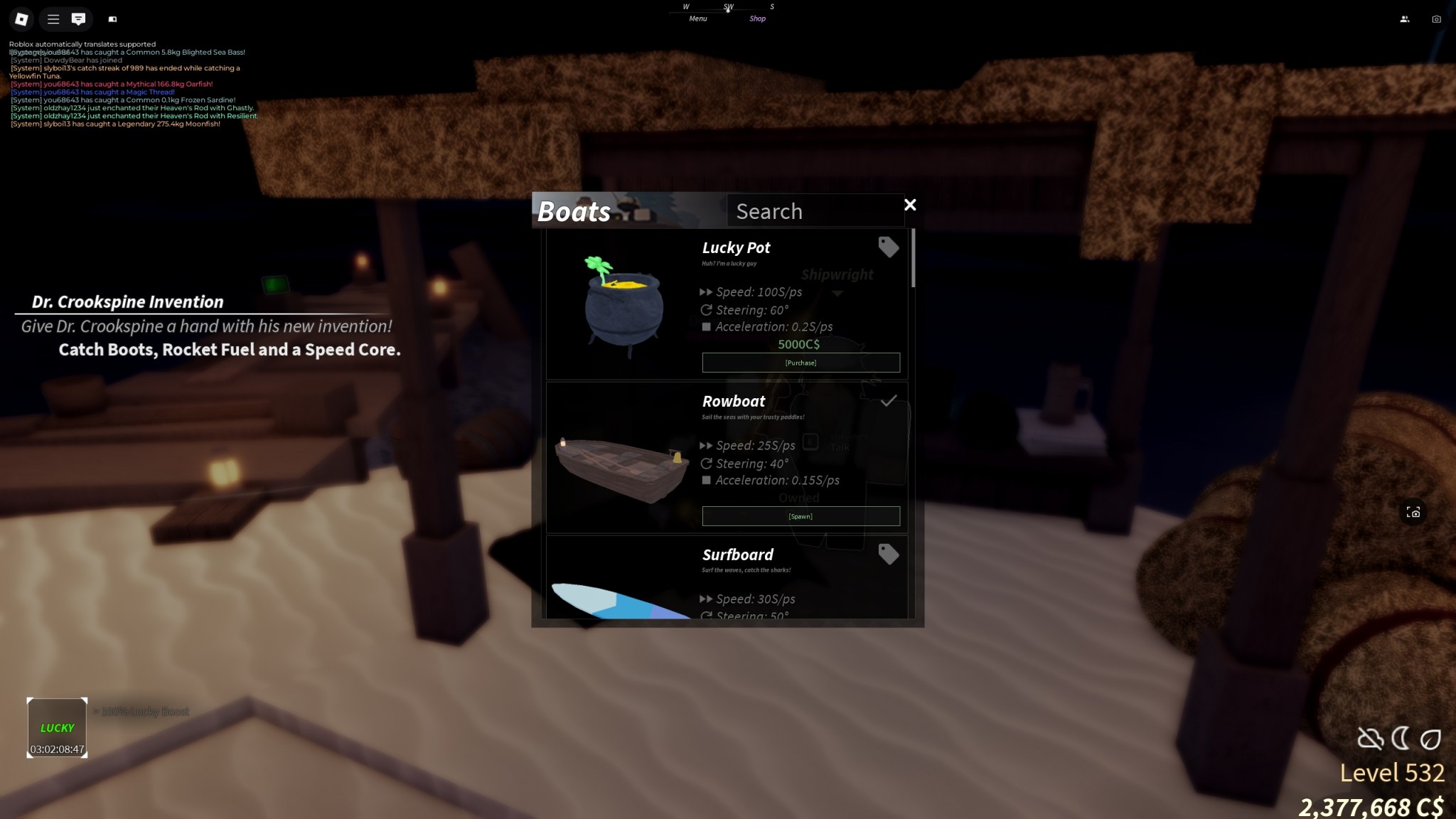 Everything new in Fisch St. Patrick's Day Update – Destructoid