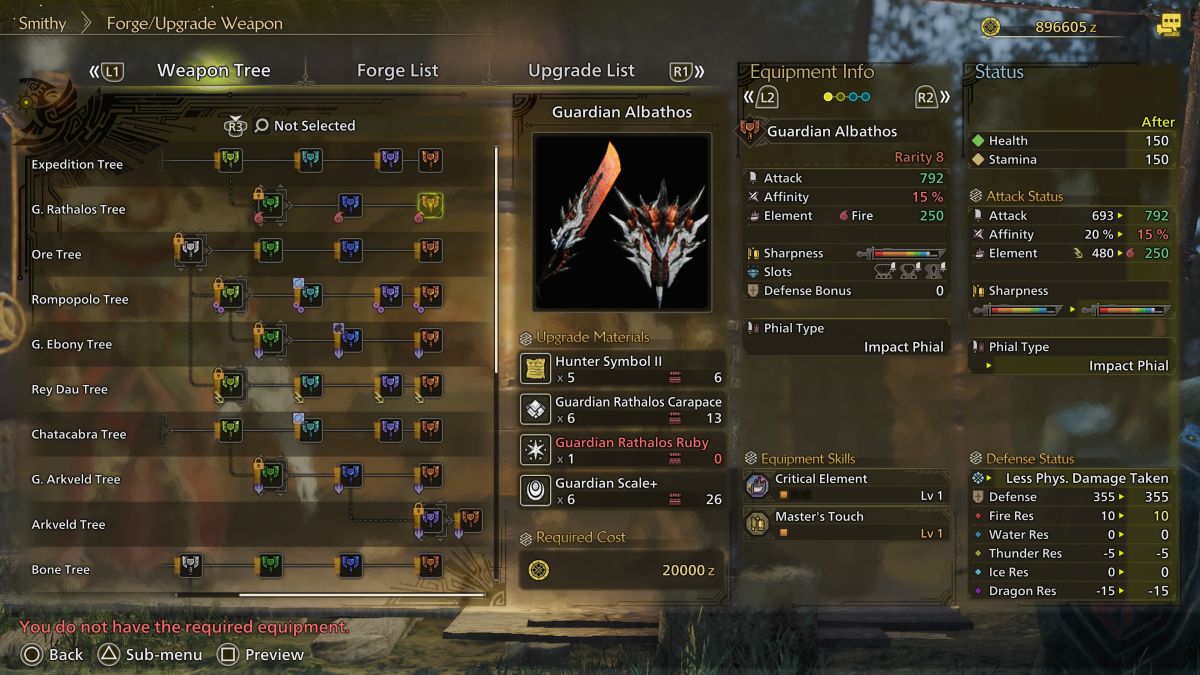 Best weapon tree for all weapons in Monster Hunter Wilds – Destructoid