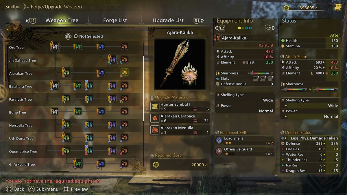 Best weapon tree for all weapons in Monster Hunter Wilds – Destructoid