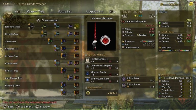 Best weapon tree for all weapons in Monster Hunter Wilds – Destructoid