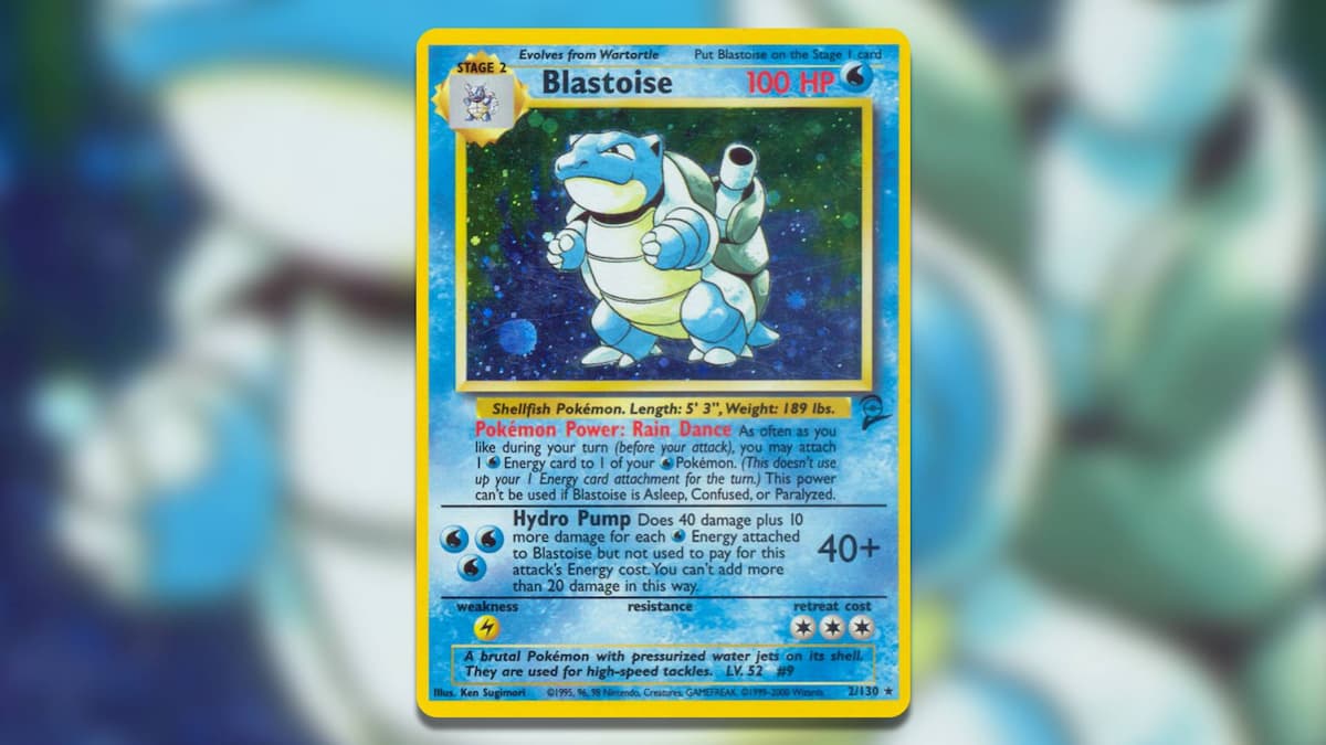 Pokemon TCG: 10 Most Valuable Blastoise Cards – Destructoid