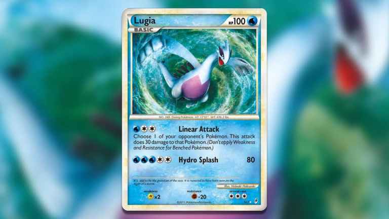 Pokemon TCG: 10 Most Valuable Lugia Cards – Destructoid