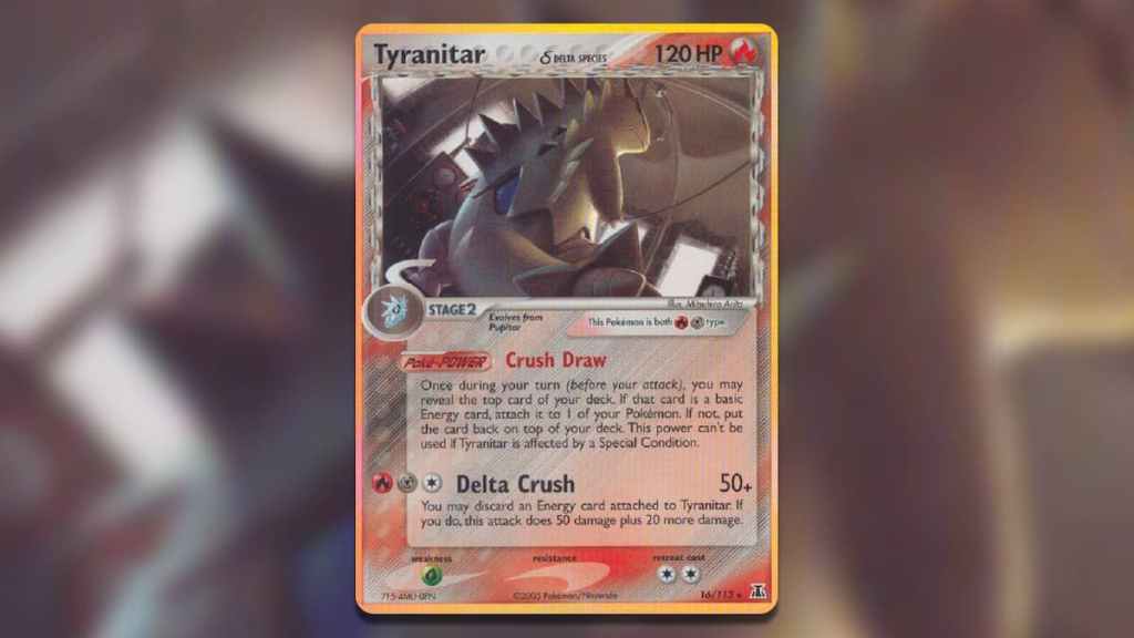 Pokemon TCG: 10 Most Valuable Tyranitar Cards – Destructoid