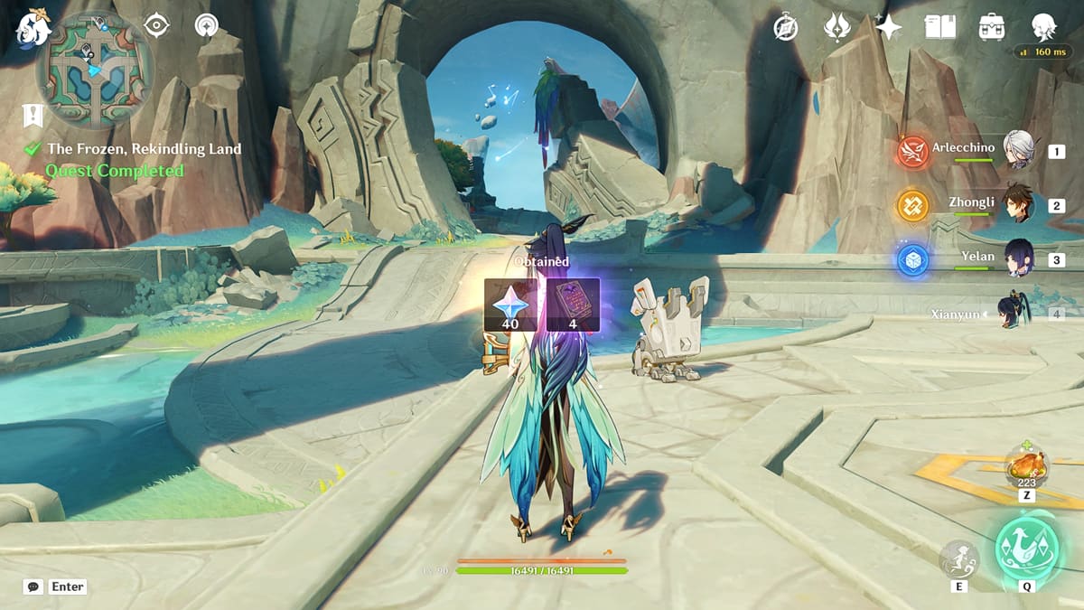 Genshin Impact: The Frozen, Rekindling Land quest walkthrough – Destructoid