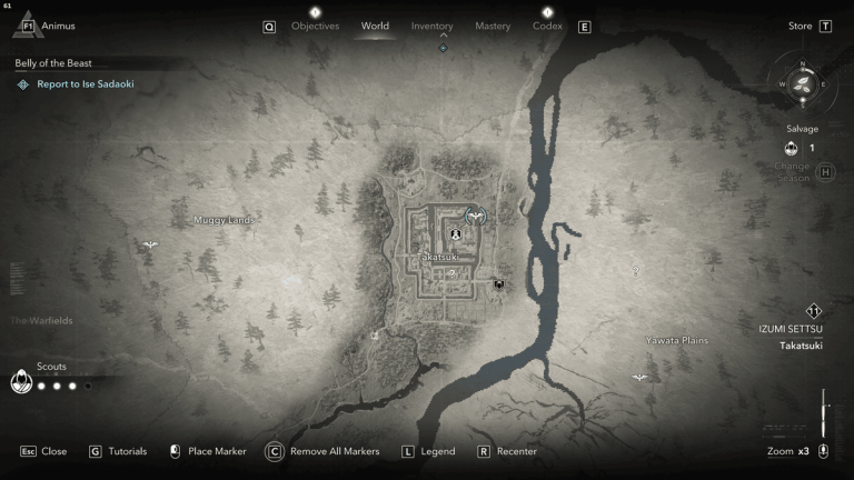 How to complete Takatsuki Castle and all rewards in Assassin's Creed ...