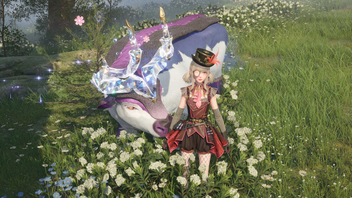 How to take a photo with the blue Bullquet in Infinity Nikki – Destructoid