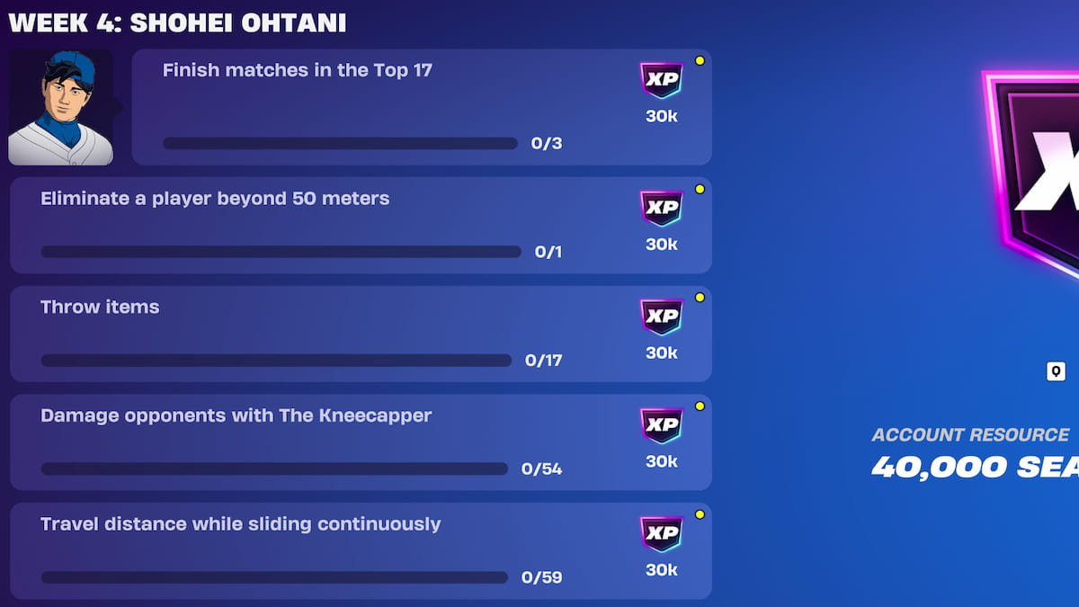 All Fortnite Chapter 6, Season 2 weekly quests and how to complete them ...