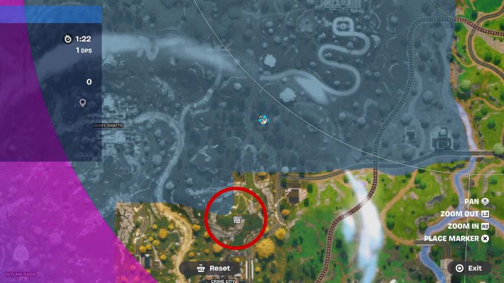 How to find and search a Dill Bit Display Case in Fortnite
