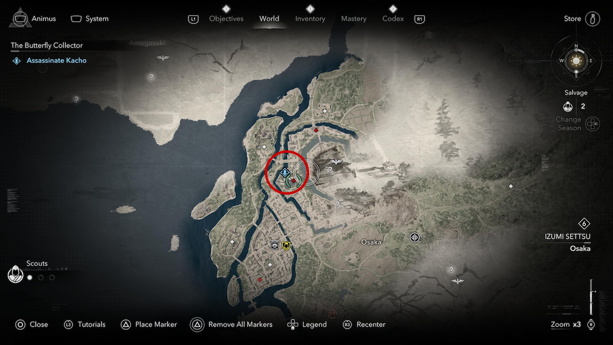 How to find all Butterfly Collector targets in Assassin's Creed Shadows