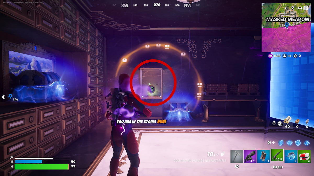 How to find and search a Dill Bit Display Case in Fortnite