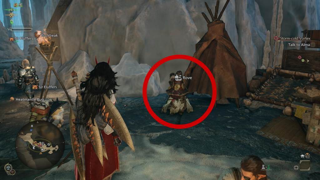 Where to find Rove in Monster Hunter Wilds