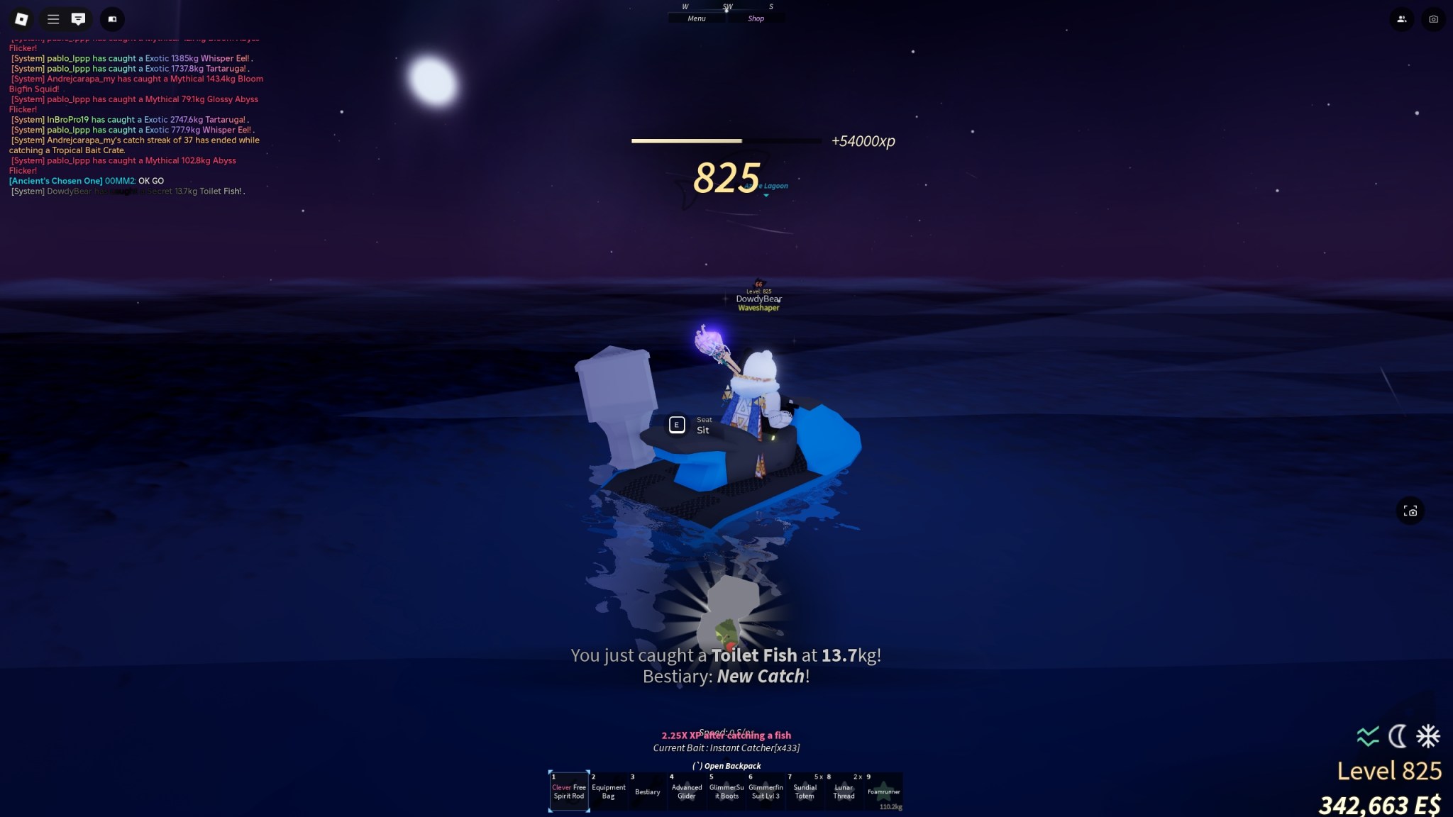 All Fish in the Second Sea in Fisch [Blue Moon] - How to Catch Them ...