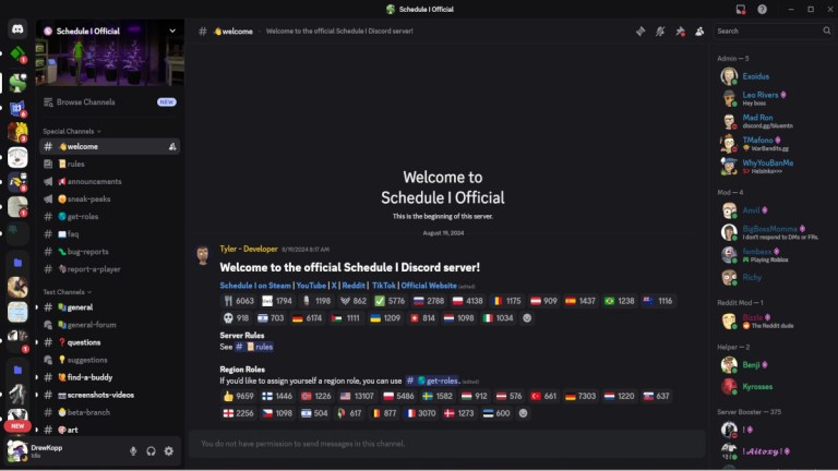 Schedule 1 Trello and Discord links – Destructoid