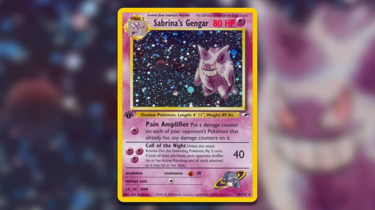 Pokémon TCG: 10 most valuable Gengar cards – Destructoid
