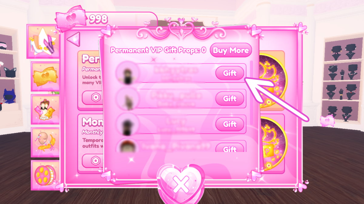 How To Gift VIP In Dress To Impress – Destructoid