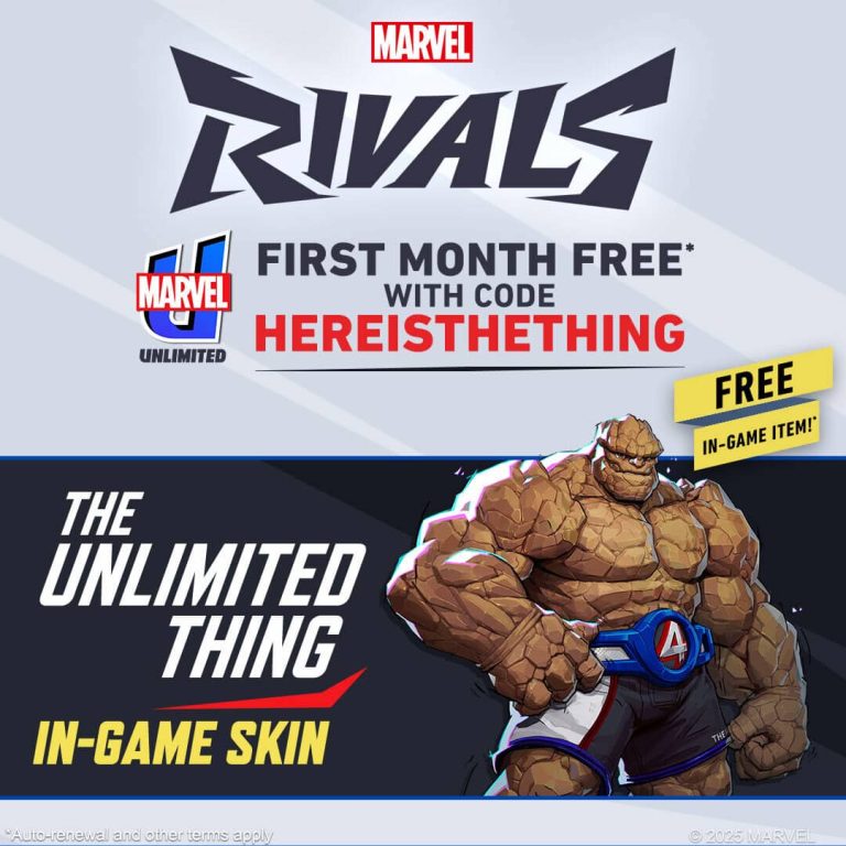 How to get a free The Thing skin in Marvel Rivals with Marvel Unlimited ...