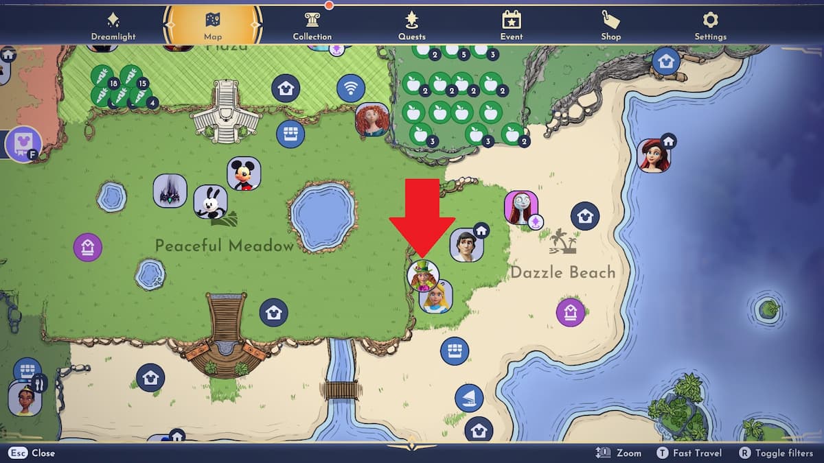 Mimsy Were the Borogoves quest walkthrough in Disney Dreamlight Valley ...