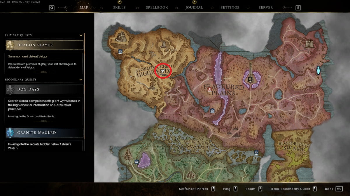 Dog Days walkthrough - How to find Garou camp in RuneScape: Dragonwilds