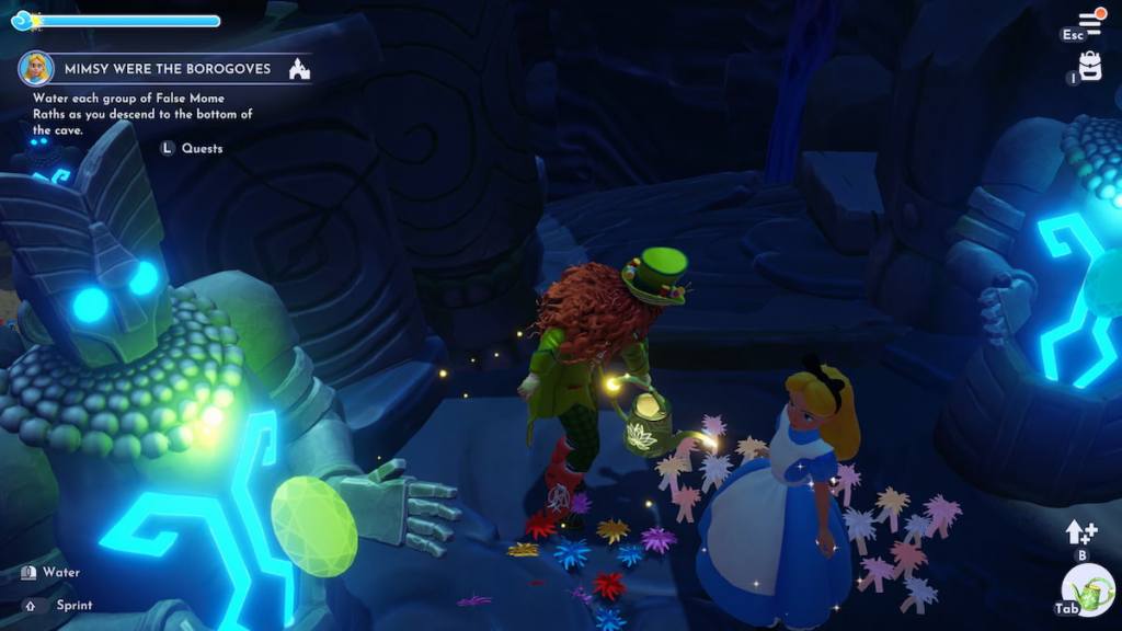 Mimsy Were the Borogoves quest walkthrough in Disney Dreamlight Valley ...